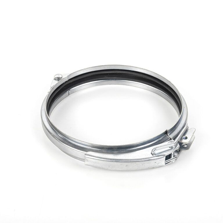HVAC Air Duct Quick Release Pipe Clamp With Gasket