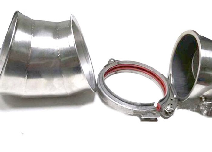 HOW TO CLAMP ROUND SHEET METAL DUCTWORK