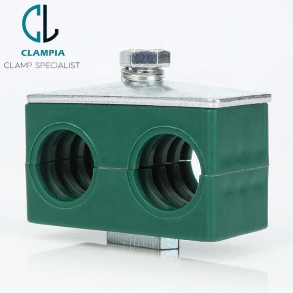 Heavy Duty Twin Design 8 mm Hydraulic Pipe Clamps